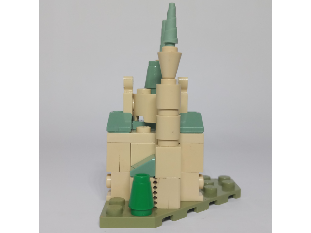 Lego Moc 30435 Mosque By Dafeld Rebrickable Build With Lego