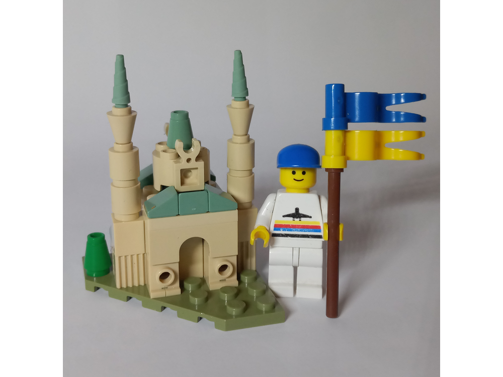 Lego Moc 30435 Mosque By Dafeld Rebrickable Build With Lego