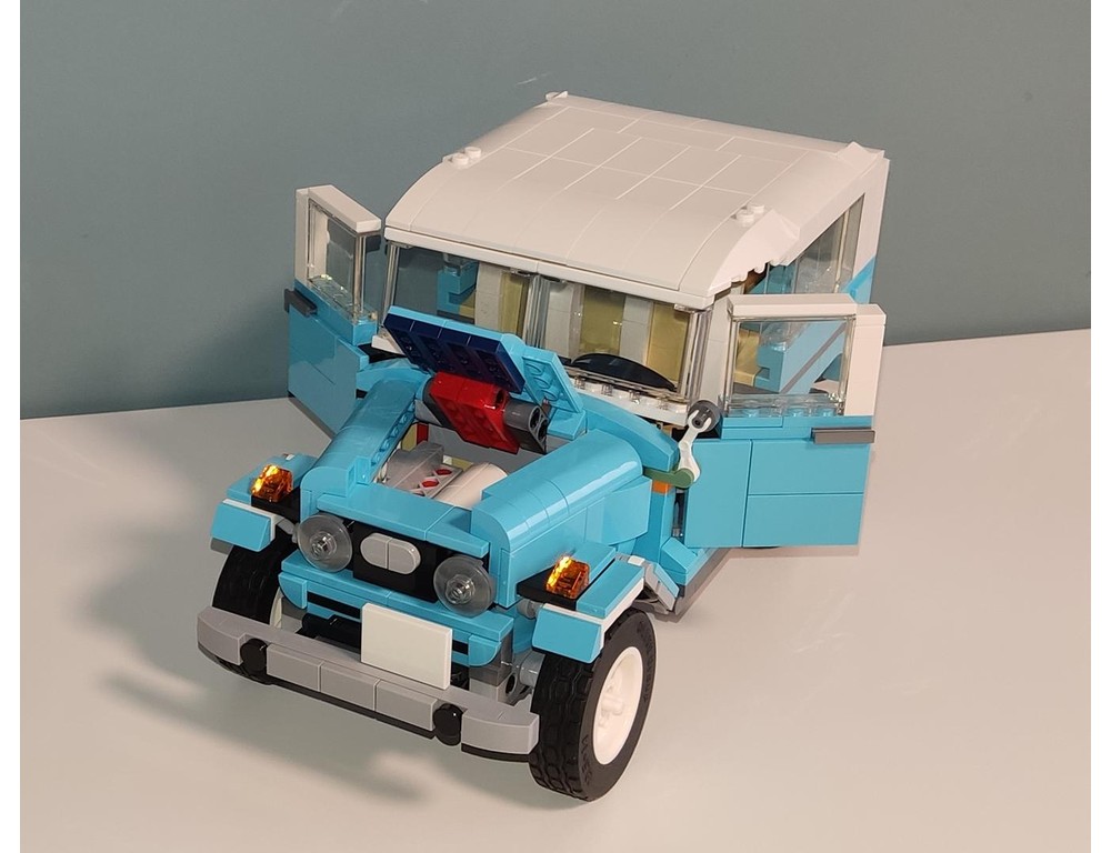 LEGO MOC 10279 Toyota Land Cruiser 40 by Kirvet | Rebrickable - Build ...