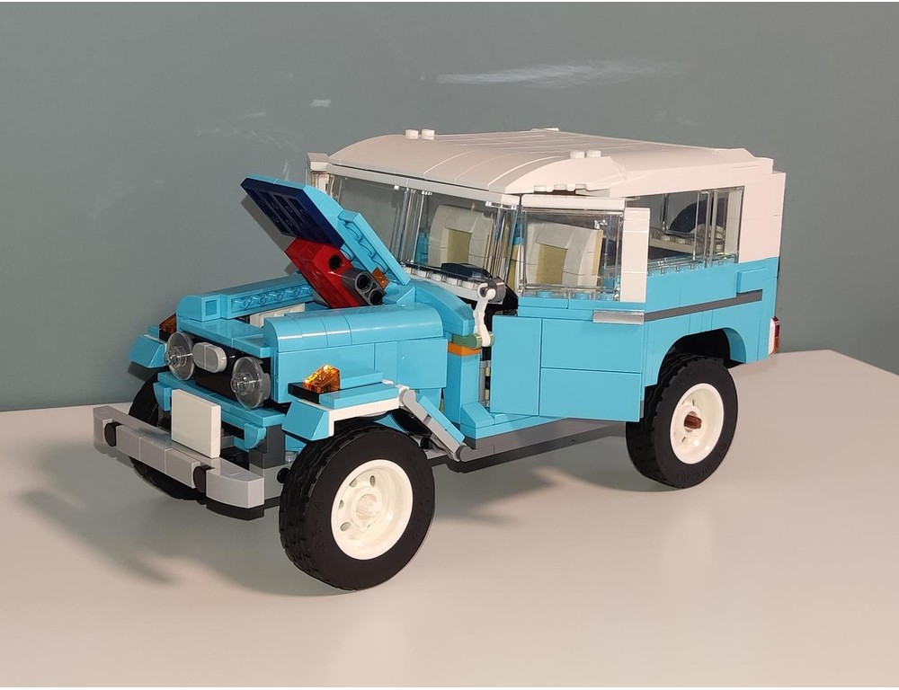 LEGO MOC 10279 Toyota Land Cruiser 40 by Kirvet | Rebrickable - Build ...