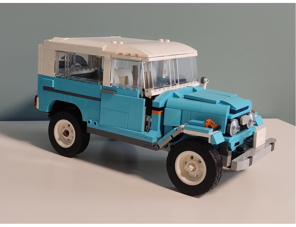 LEGO MOC 10279 Toyota Land Cruiser 40 by Kirvet | Rebrickable - Build ...