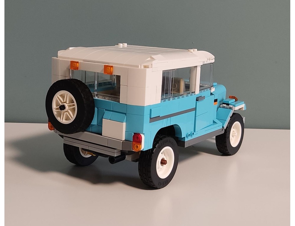 LEGO MOC 10279 Toyota Land Cruiser 40 by Kirvet | Rebrickable - Build ...