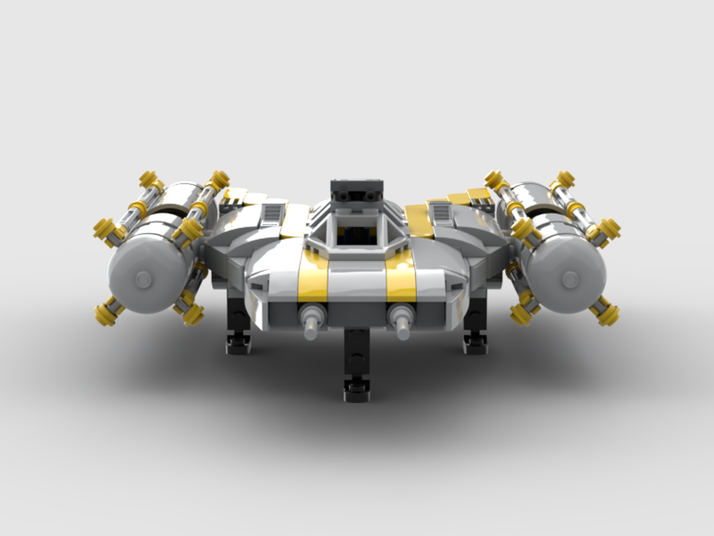 Lego Moc Y Wing Btl B By Oldschool Rebrickable Build With Lego