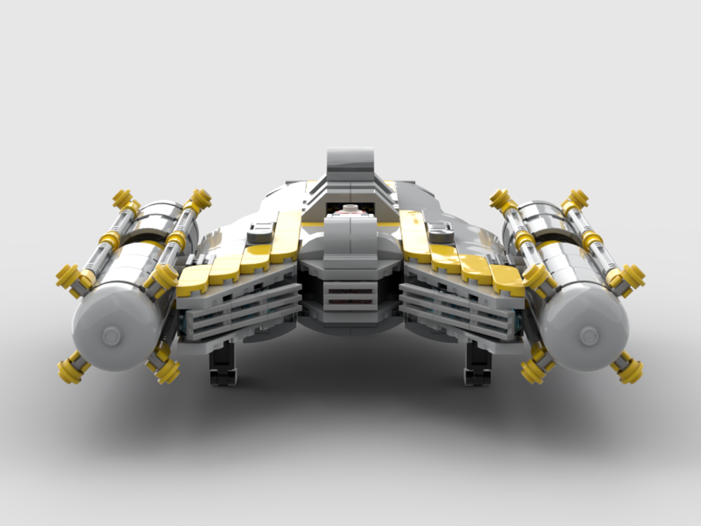 Lego Moc Y Wing Btl B By Oldschool Rebrickable Build With Lego