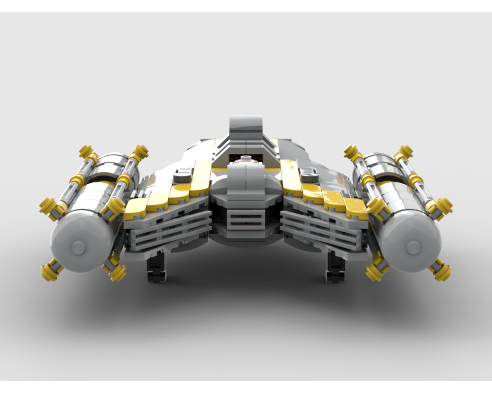 Lego Moc Y Wing Btl B By Oldschool Rebrickable Build With Lego