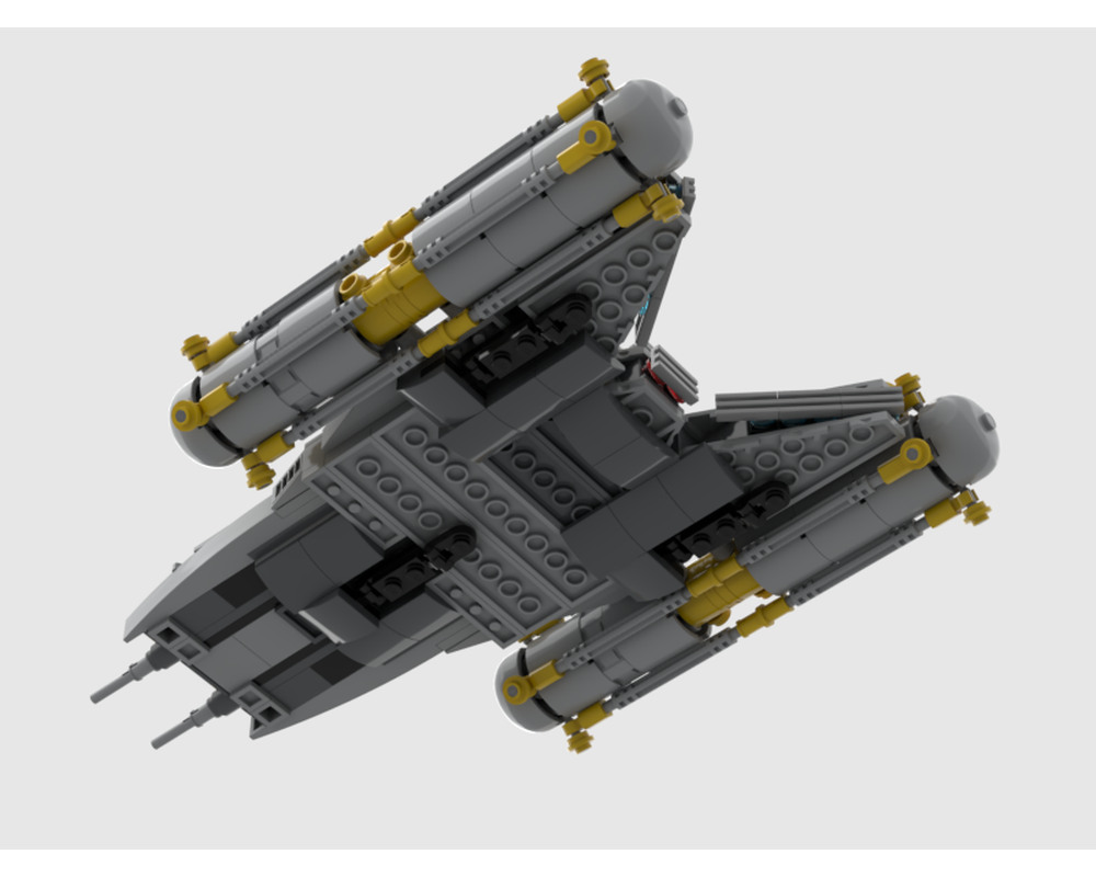 Lego Moc Y Wing Btl B By Oldschool Rebrickable Build With Lego