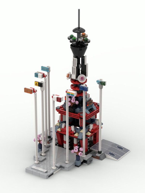 LEGO MOC Japanese Pagoda with 21051 by BennyBenster | Rebrickable ...