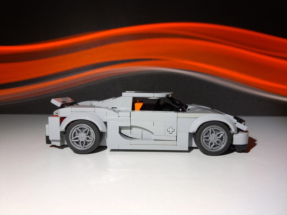 LEGO MOC Koenigsegg cc850 by koenkunbricks | Rebrickable - Build with LEGO