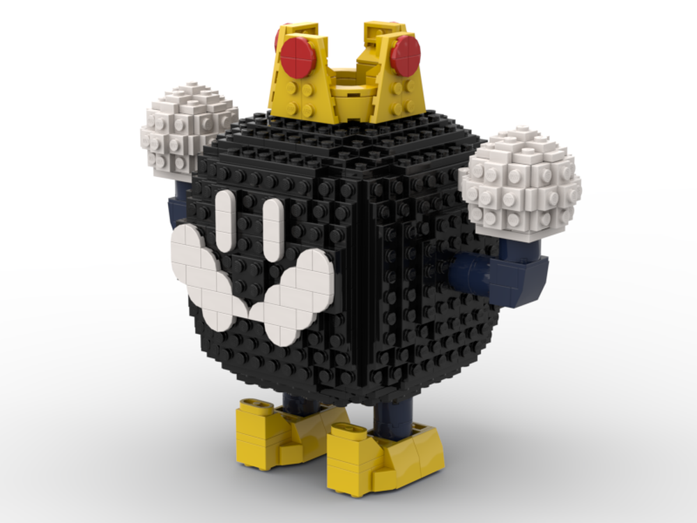 LEGO MOC Mario King Bob-Omb by Jedi Plb | Rebrickable - Build with LEGO