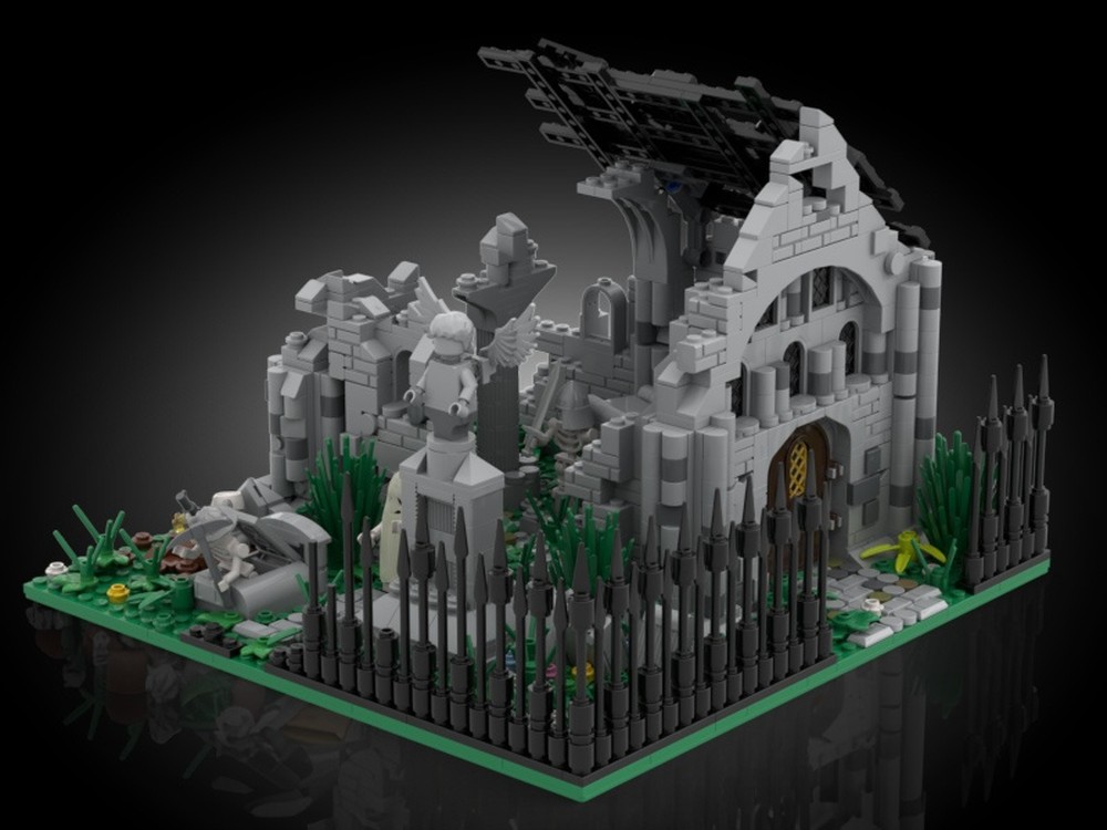 LEGO MOC Crypt of the Rising Dead by Mikey_Brickalloti | Rebrickable ...