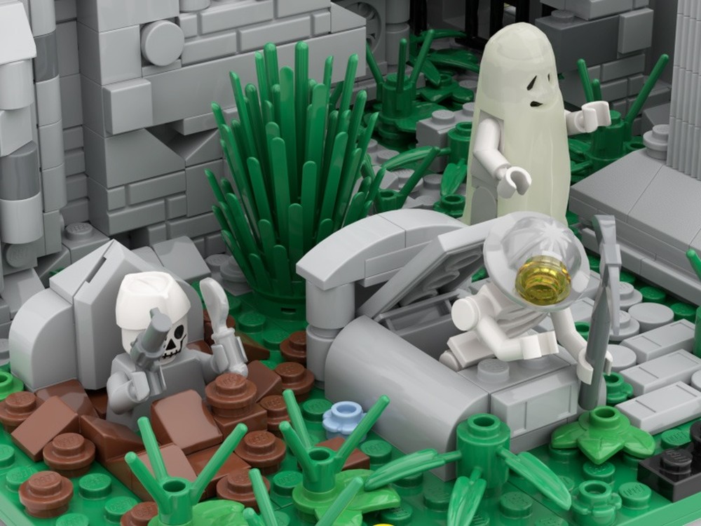LEGO MOC Crypt of the Rising Dead by Mikey_Brickalloti | Rebrickable ...