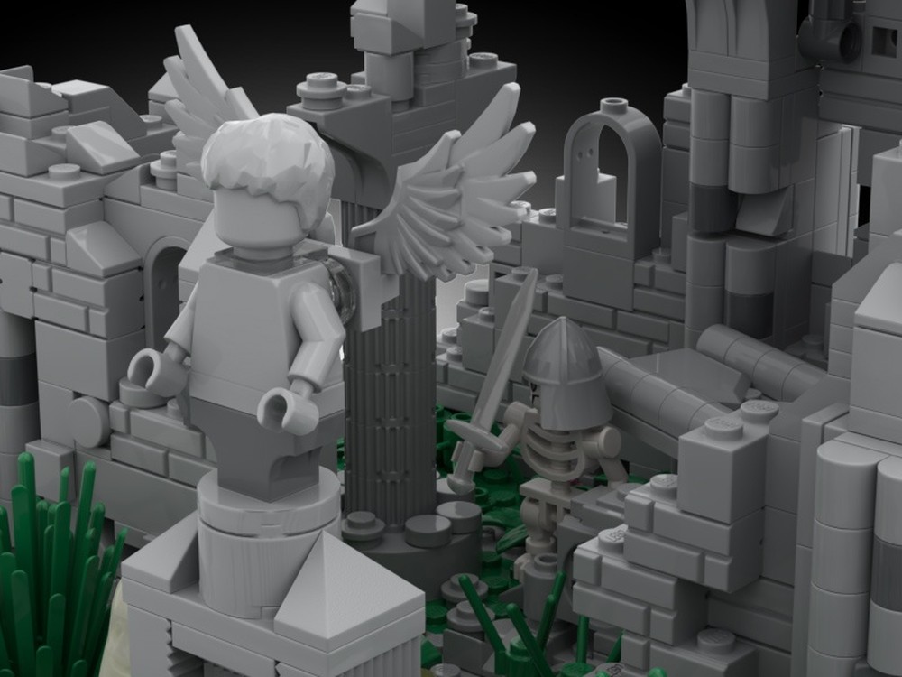 LEGO MOC Crypt of the Rising Dead by Mikey_Brickalloti | Rebrickable ...