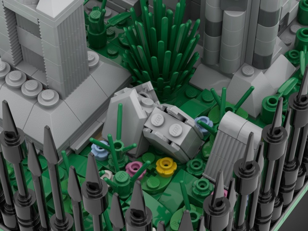 LEGO MOC Crypt of the Rising Dead by Mikey_Brickalloti | Rebrickable ...