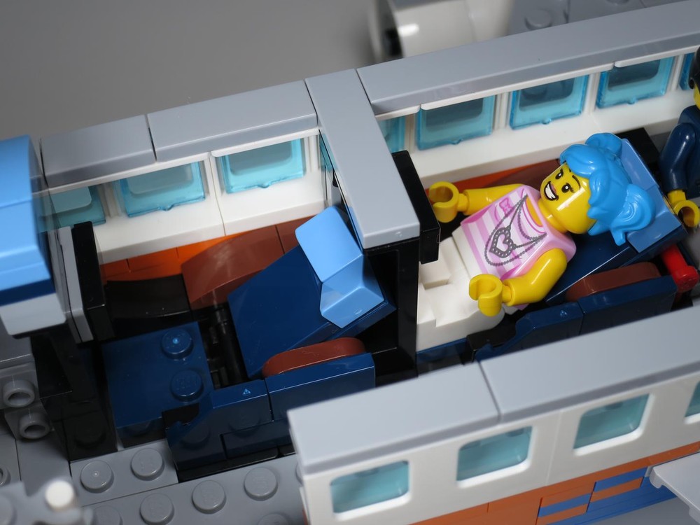 Lego Moc Passenger Airplane By Lunabricks Rebrickable Build With Lego