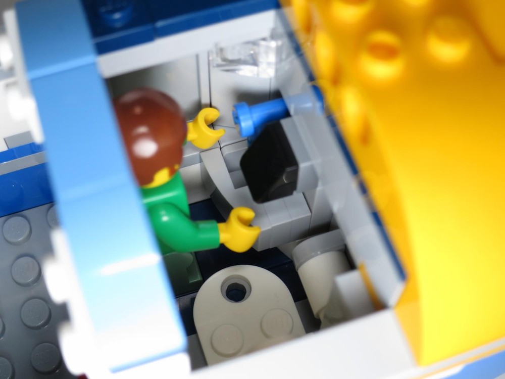 Lego Moc Passenger Airplane By Lunabricks Rebrickable Build With Lego