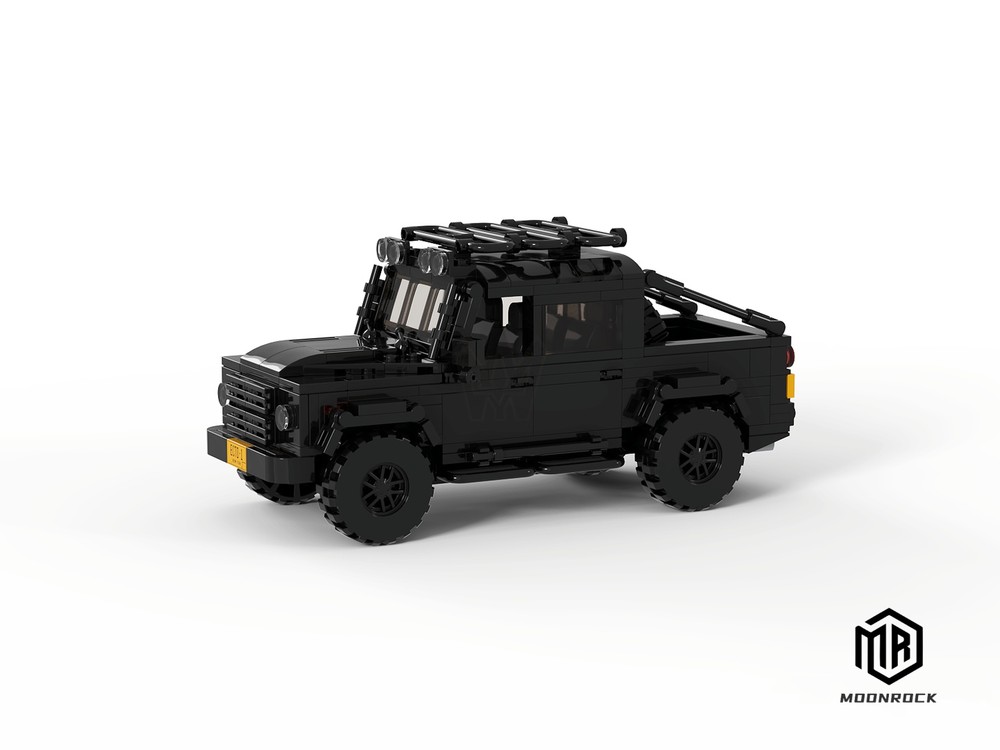 LEGO MOC Land Rover Defender 130 by moonrockmoc | Rebrickable - Build ...