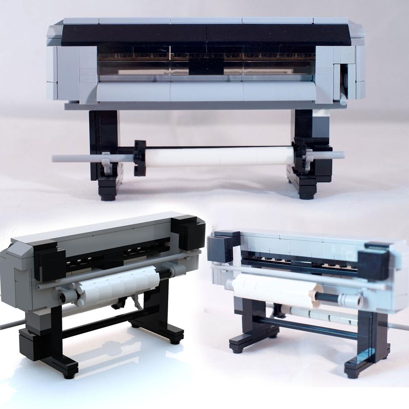 LEGO MOC Epson GS6000 Large Printer by Queer.Solutions | Rebrickable ...