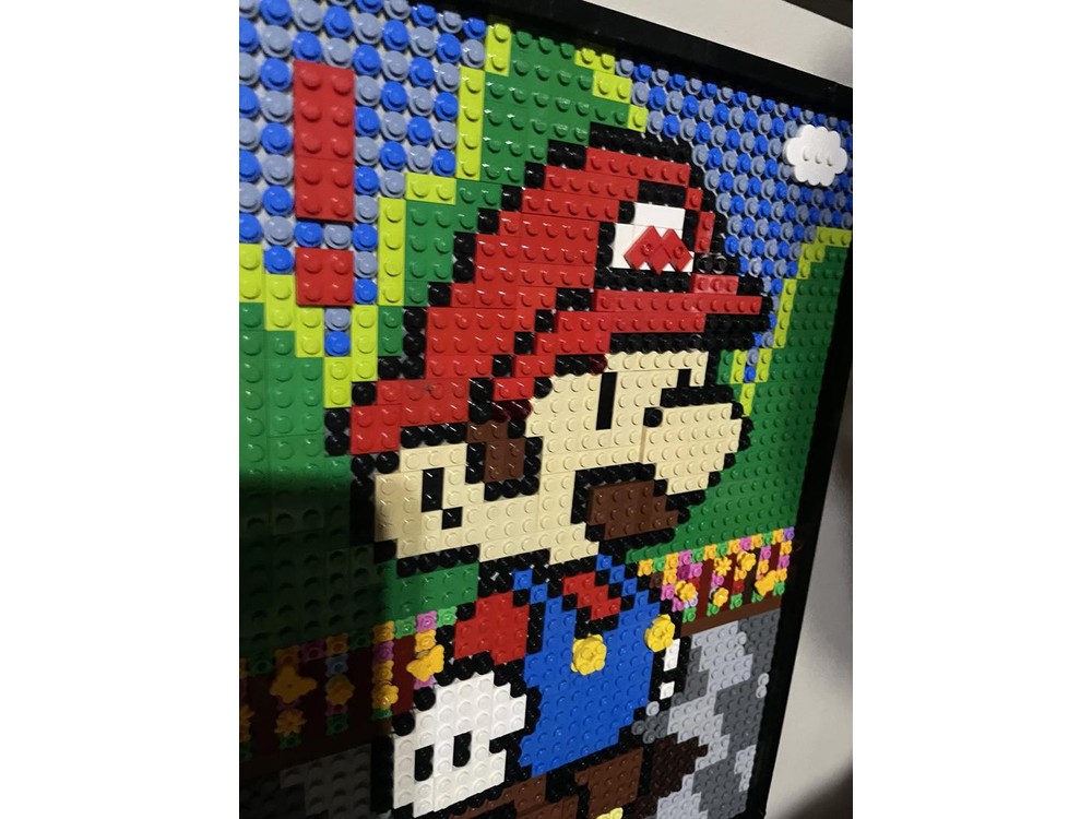 LEGO MOC-128582 Paper Mario frame Version 2 by hrodas | Rebrickable ...