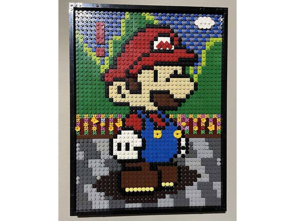 LEGO MOC Paper Mario frame Version 2 by hrodas | Rebrickable - Build ...
