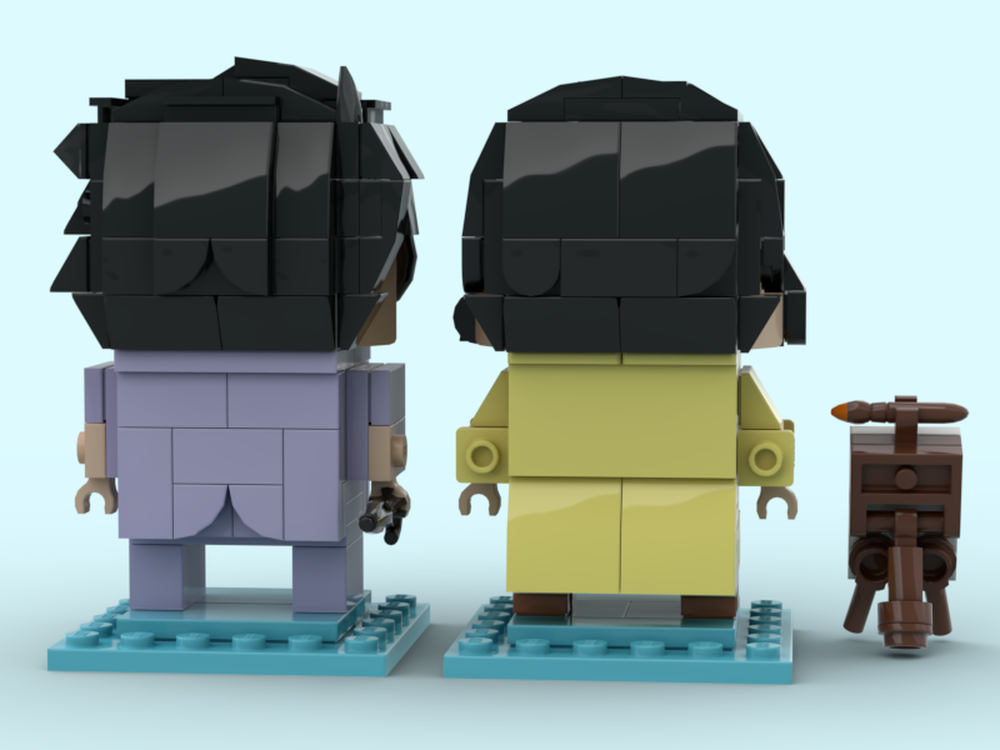 LEGO MOC Jiro & Nahoko Horikoshi - Studio Ghibli BrickHeadz by ...