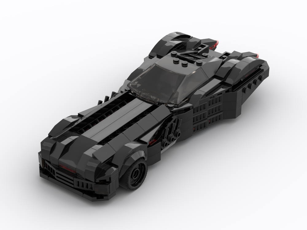 Lego Moc Batmobile Beyond By Ezrail Rebrickable Build With Lego