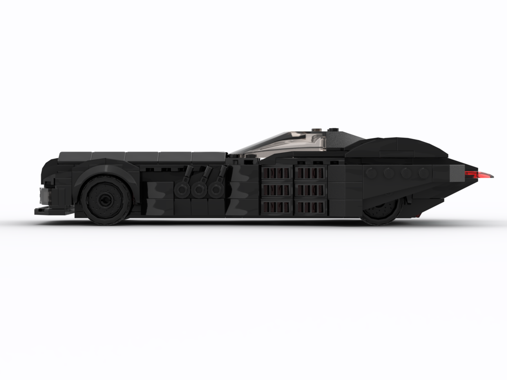 Lego Moc Batmobile Beyond By Ezrail Rebrickable Build With Lego