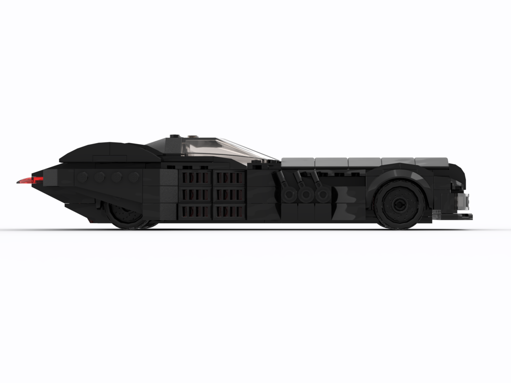 Lego Moc Batmobile Beyond By Ezrail Rebrickable Build With Lego