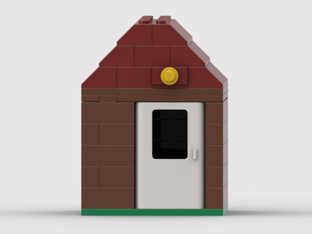 LEGO MOC Outdoor bathroom by ORBcreations | Rebrickable - Build with LEGO