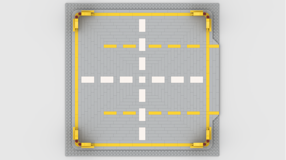 Lego Moc Classic Space Landing Pad Old Style By Aventurium