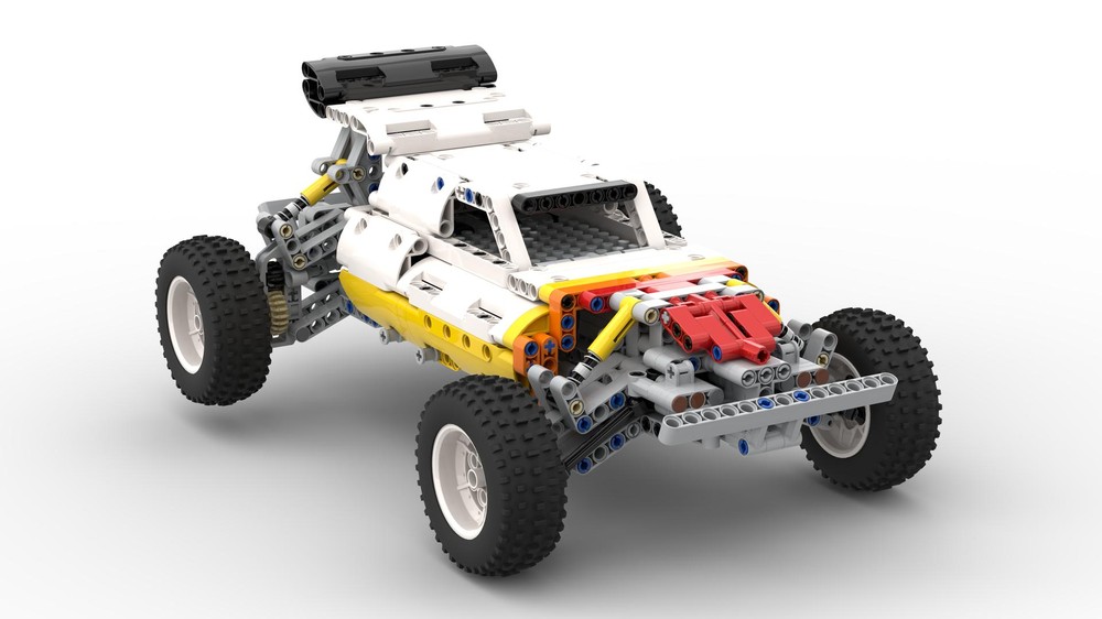 LEGO MOC Wide truggy mk.2 by Lixander A. | Rebrickable - Build with LEGO