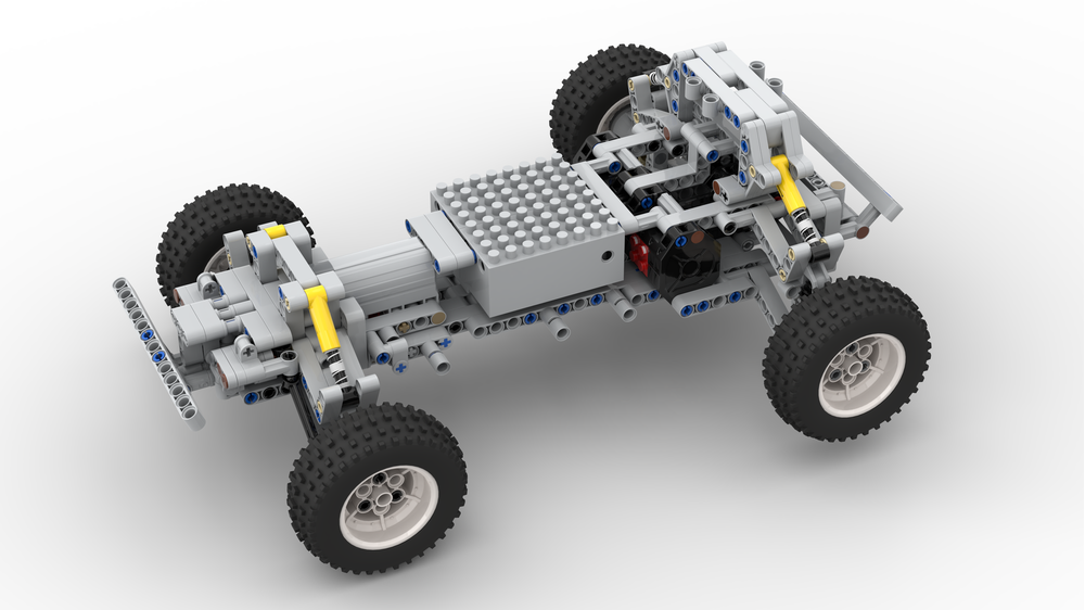 LEGO MOC Wide truggy mk.2 by Lixander A. | Rebrickable - Build with LEGO