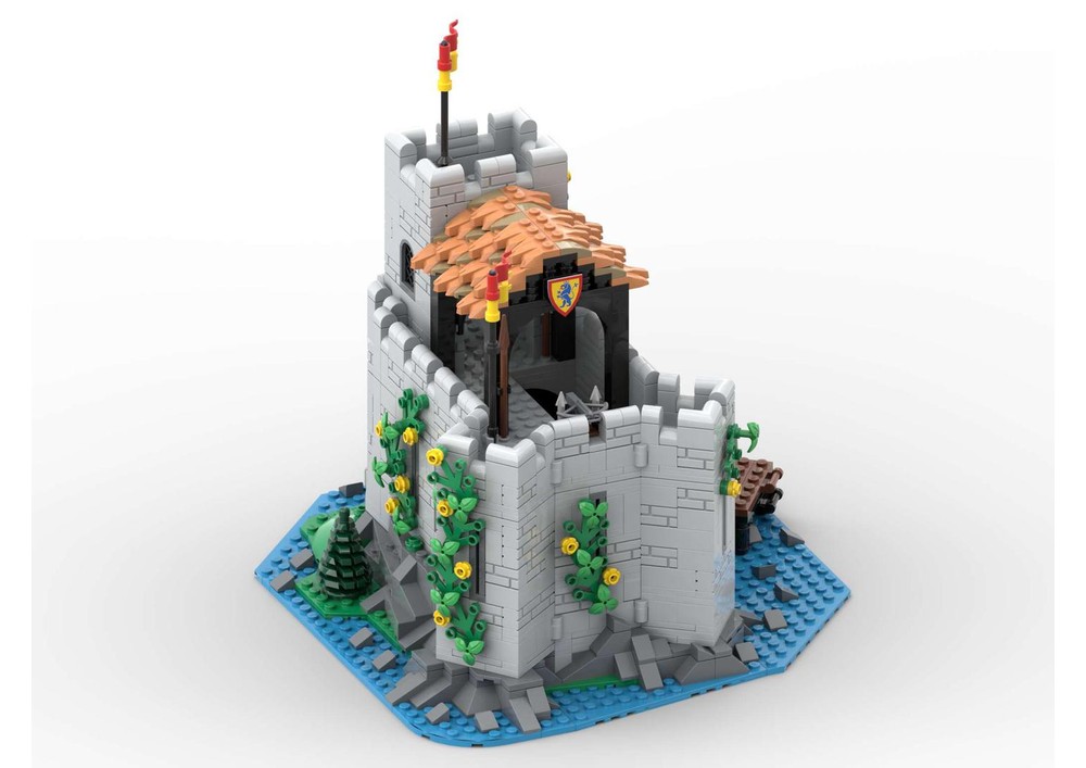 LEGO MOC Lion Knights' Outpost (addition to 10305 - "Lion Knights ...