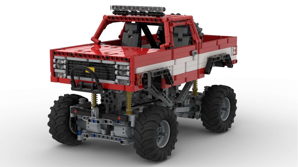 LEGO MOC Chassis for the K5 Blazer by Stinkwell Exhaust Creations ...