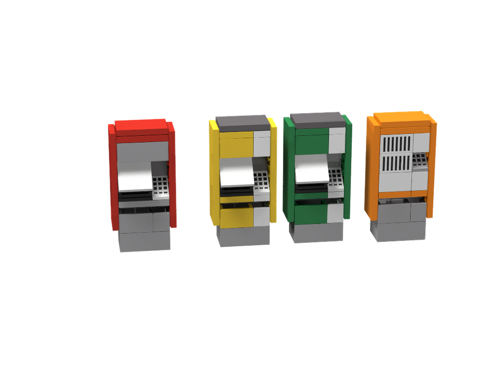 LEGO MOC Fahrkartenautomaten / Ticket machines by MiBrick | Rebrickable ...