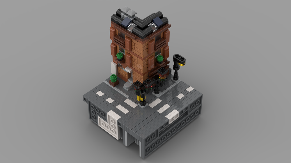 LEGO MOC SNOT master mini modular template by Mobilox Studios ...