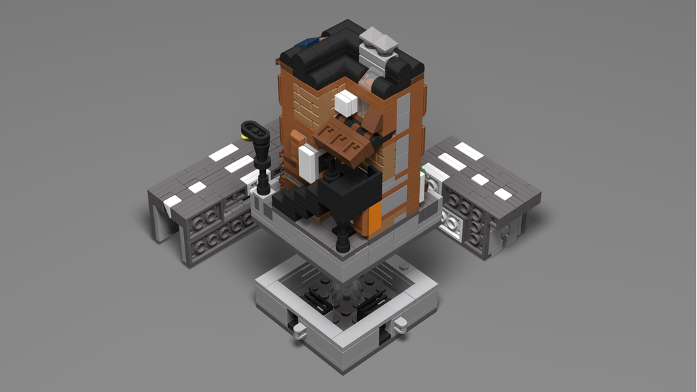 LEGO MOC SNOT master mini modular template by Mobilox Studios ...