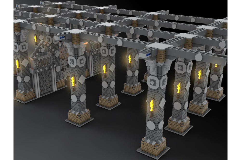 LEGO MOC Columns of the Ancient Catacombs - Original Column by Thomus ...
