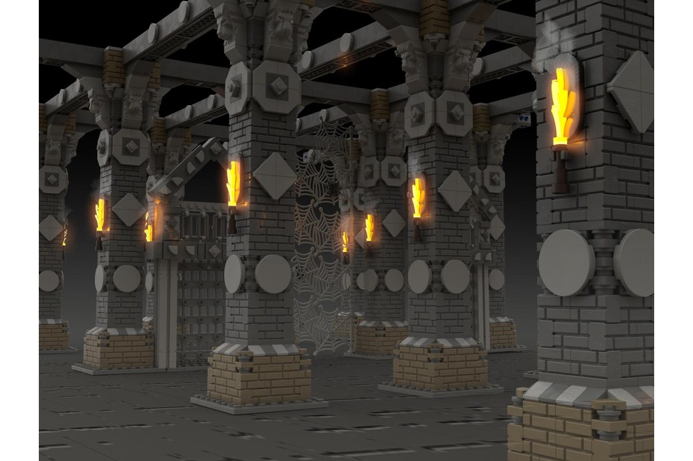 LEGO MOC Columns of the Ancient Catacombs - Original Column by Thomus ...