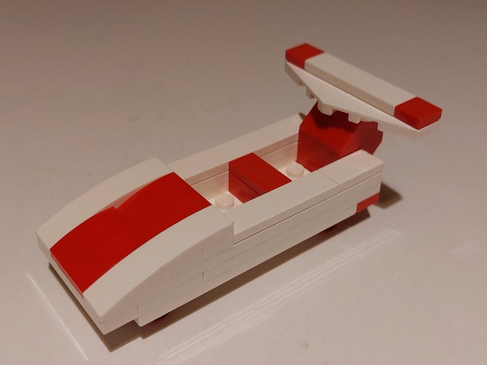 LEGO MOC Futuristic Hover Car by Jimboblimb | Rebrickable - Build with LEGO