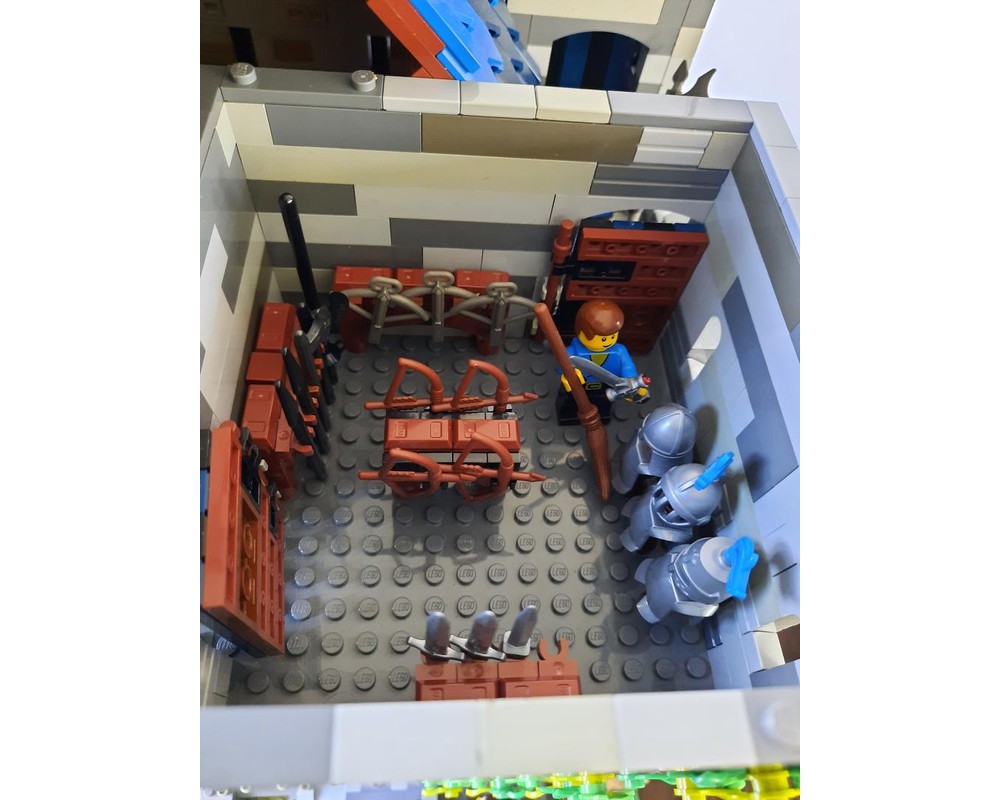Lego Moc Black Falcon Keep By Hanzerik Rebrickable Build With Lego