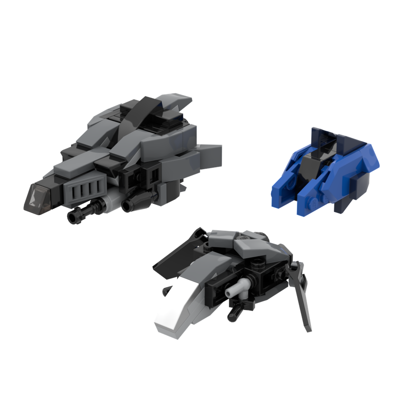 LEGO MOC Micro Spacecrafts IV. by kockafan | Rebrickable - Build with LEGO