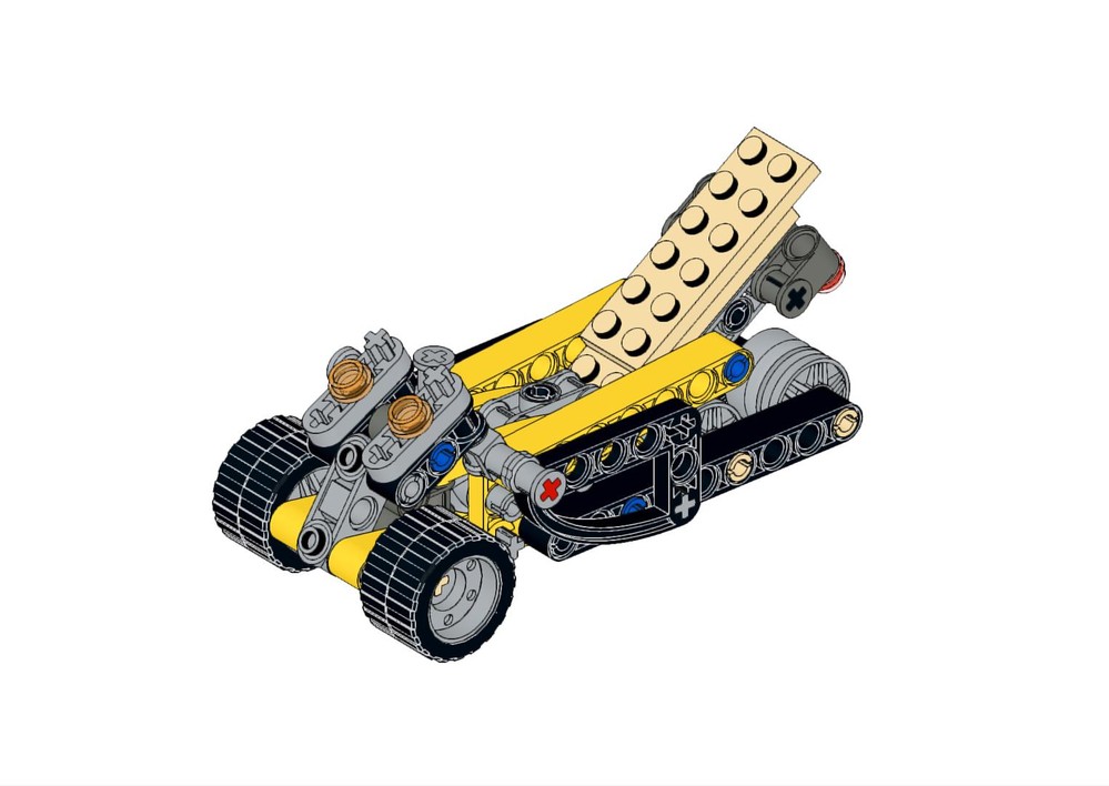 LEGO MOC Special Operations Tracked All Terrain Vehicle by NARP ...