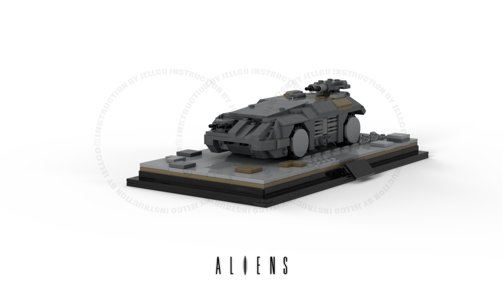 Lego Moc Micro Aliens Series Part Iv M577 Apc By Jellco Rebrickable