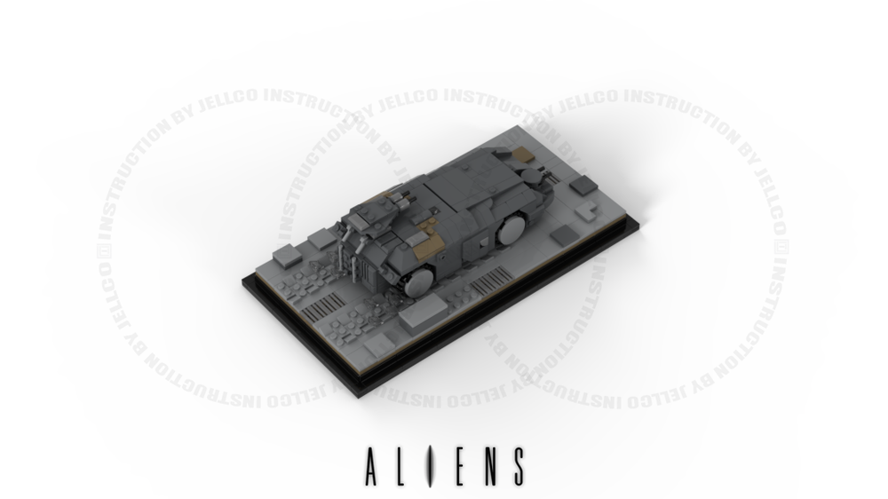Lego Moc Micro Aliens Series Part Iv M577 Apc By Jellco Rebrickable