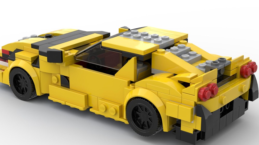 LEGO MOC 76901 Ferrari 812 Competizione by Dujk | Rebrickable - Build ...