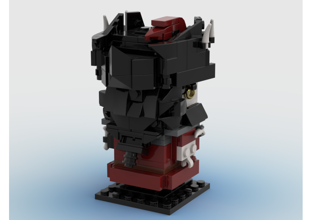 LEGO MOC Captain Flameheart - SoT - BrickHeadz by Hooborg | Rebrickable ...
