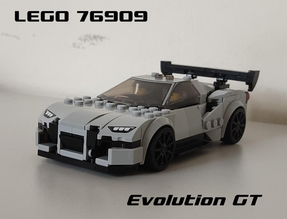 LEGO MOC 76909 Evolution GT by Kirvet | Rebrickable - Build with LEGO
