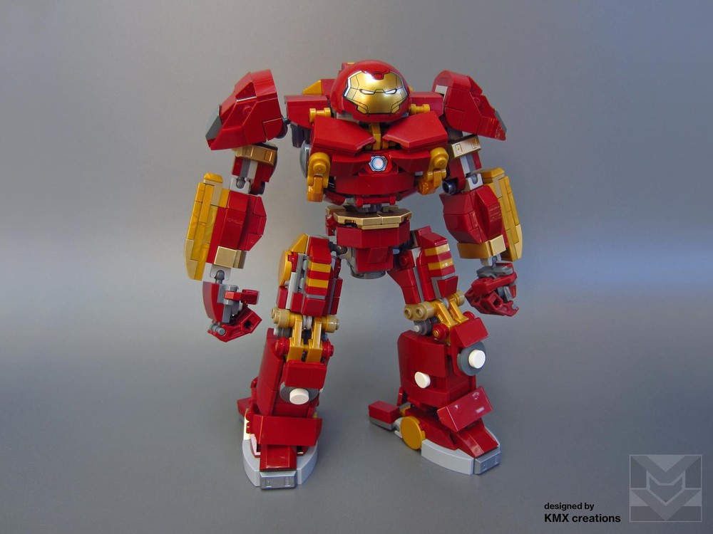 Lego Moc Hulkbuster Mk 44 Version 2 By Kmx Creations Rebrickable