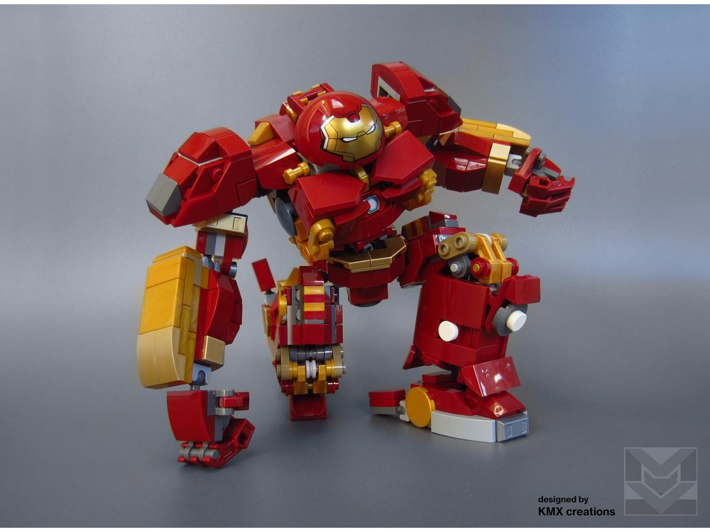 Lego Moc Hulkbuster Mk 44 Version 2 By Kmx Creations Rebrickable