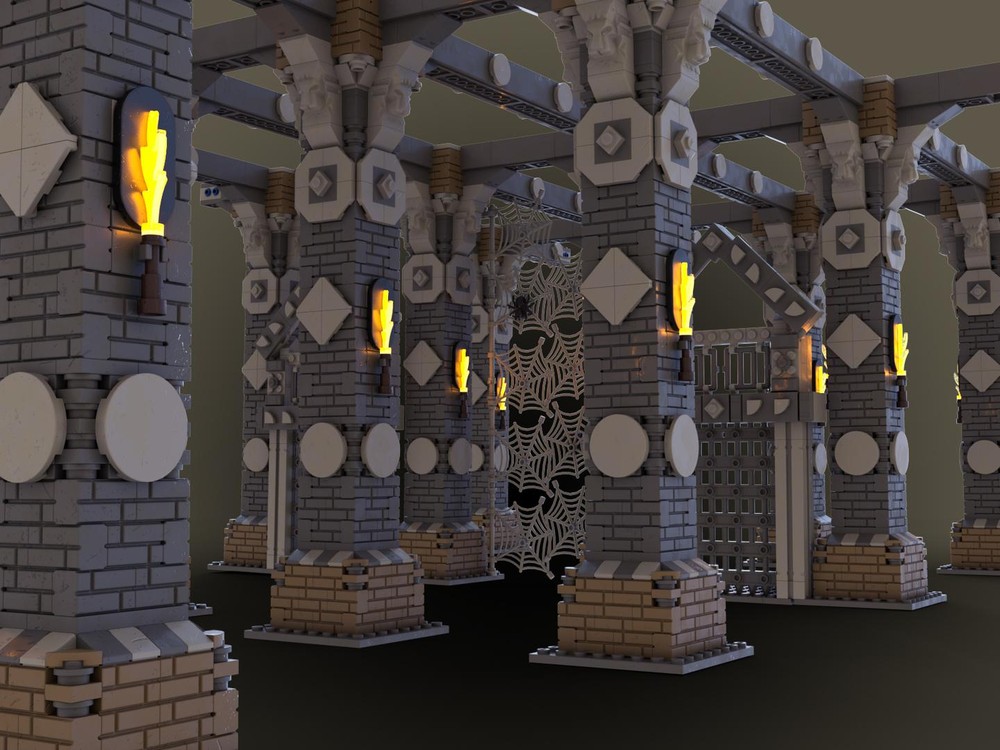 LEGO MOC Columns of the Ancient Catacombs - Decayed Version by Thomus ...